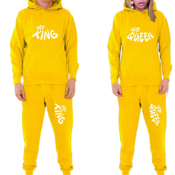 Matching His and Her Sweatsuits - Etsy