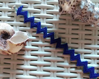 Zig Zag Bracelet - Etsy