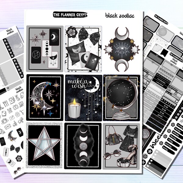 Witch Planner Stickers - Etsy