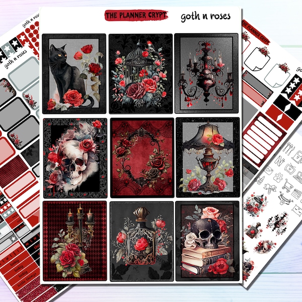 Goth Stickers - Etsy