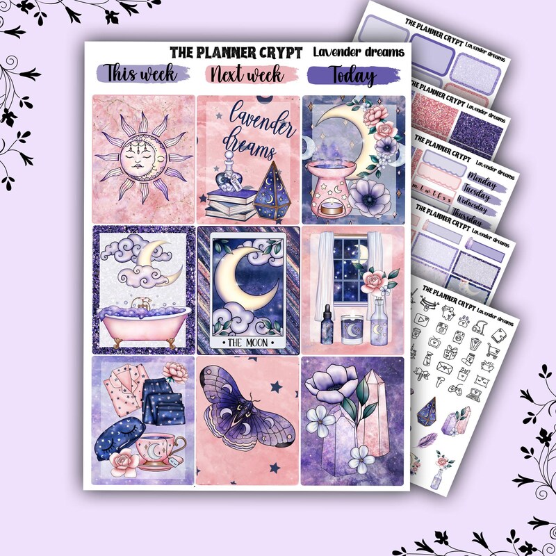 Witch Planner Stickers - Etsy