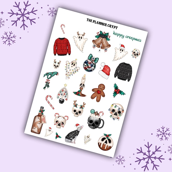 Creepy Stickers - Etsy