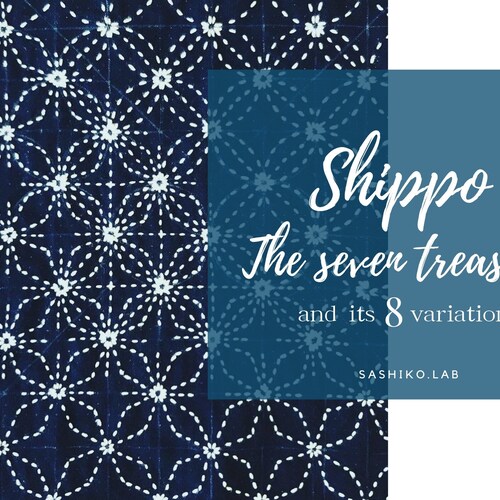 Sashiko VIDEO COURSE Plus PDF Patterns Shippo and Its 8 - Etsy