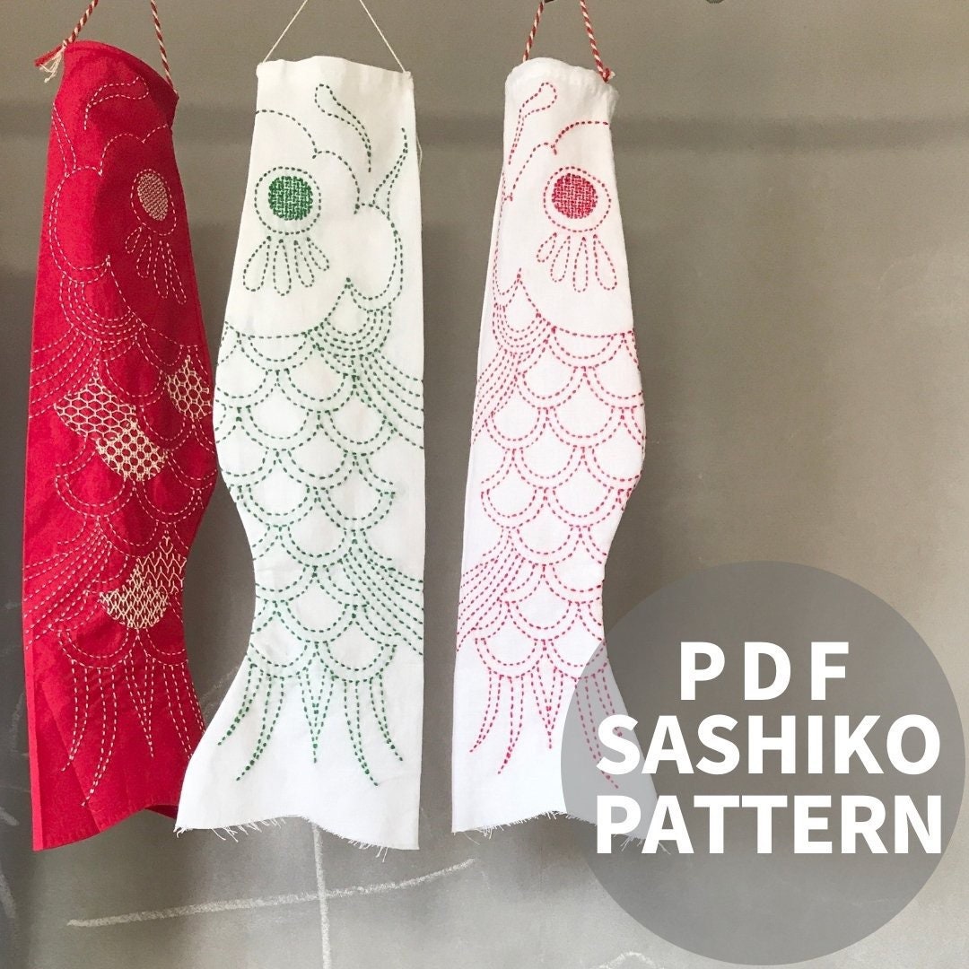 Sahiko Koinobori / Instant Download Patternpdf - Etsy