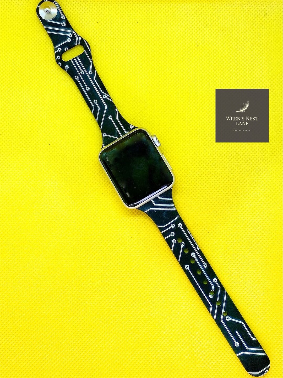 Apple Watch Band - Slim Circuit Board Watch Band- Funny- NEW STYLE- 38/ ...