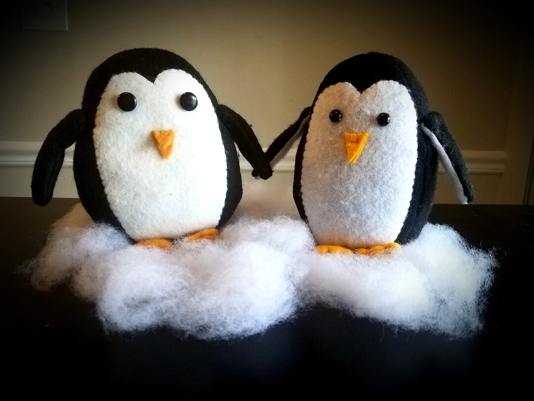 Felt Plush Stuffed Penguin Pattern Download - Etsy