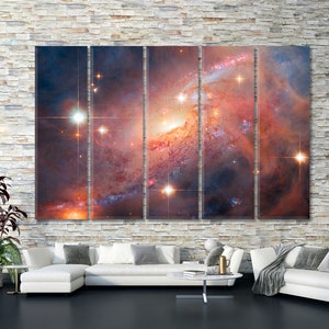Deep Space Galaxies Nebulas Stars Photo Poster Print, Beautiful ...