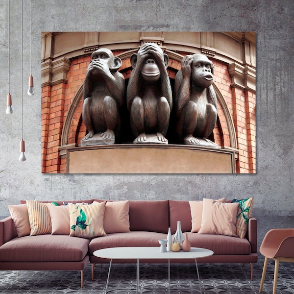 Three Wise Monkeys - Etsy