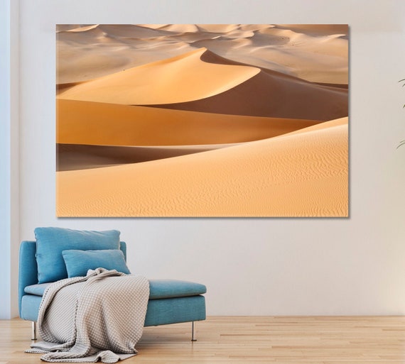 Huge Dunes Sand Desert Abstract Allegory Photo Art Print | Etsy