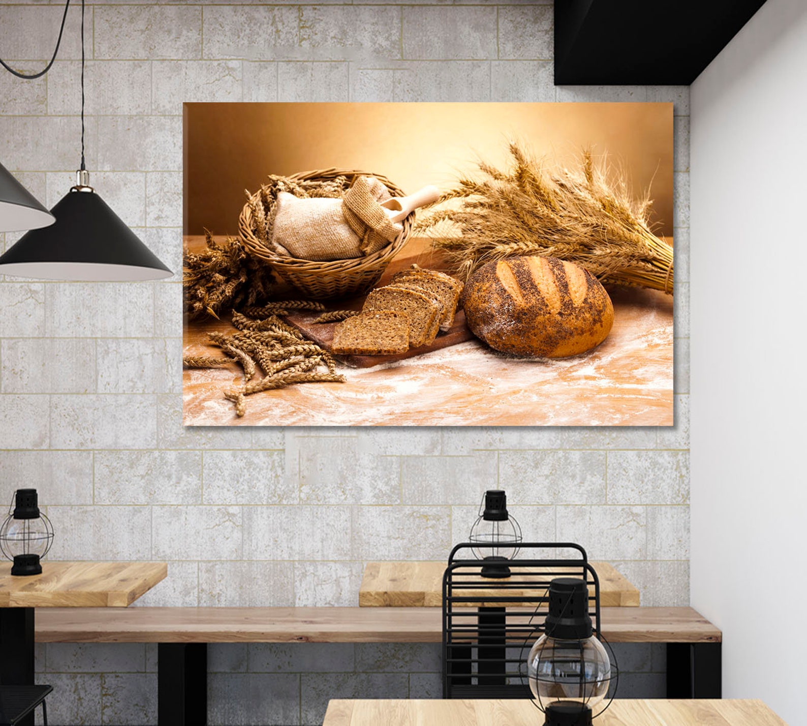 Bread Wall Art, Traditional Bread Wall Panels, Homemade Bread Wall Art ...