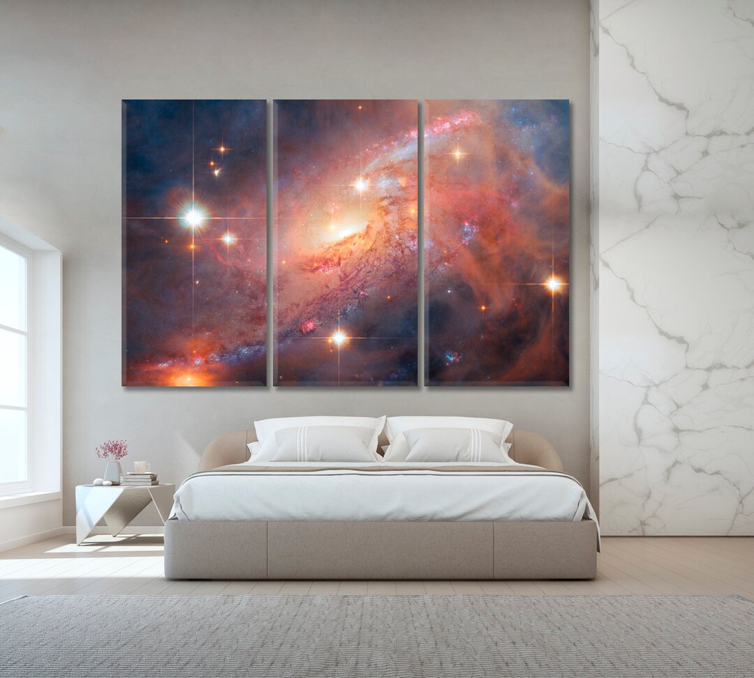 Deep Space Galaxies Nebulas Stars Photo Poster Print, Beautiful ...