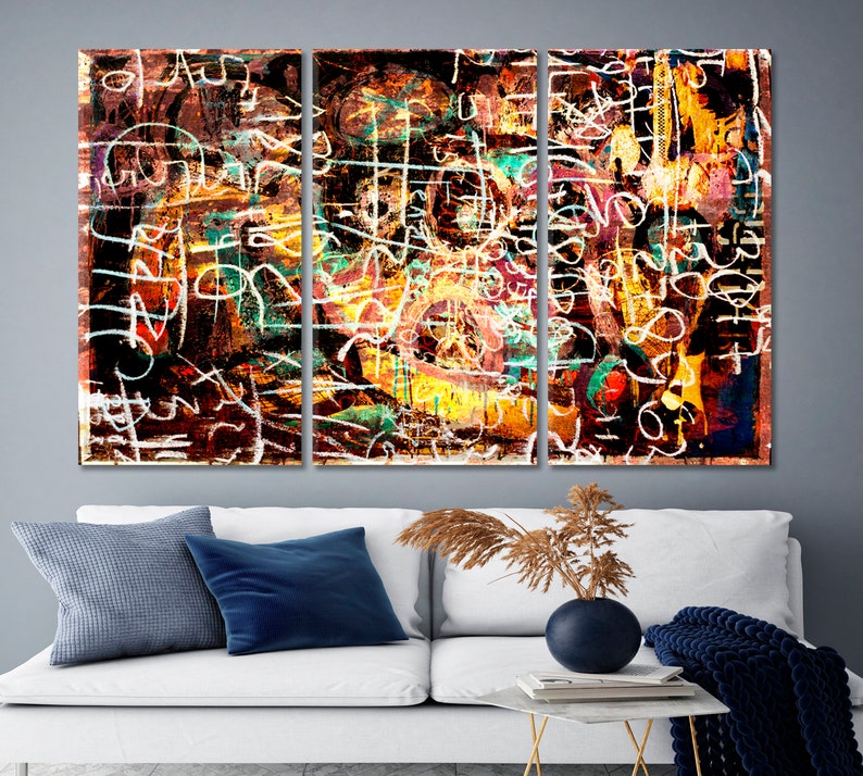 Extra Large Abstract Art Print Wall Decor, Abstract Expressionism ...
