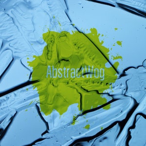 Ice Abstract Modern Art Print, Ice Grunge Wall Art, Frozen Art Print ...