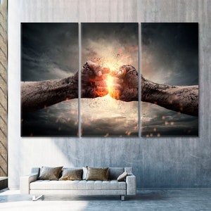 Manly Art Poster Canvas Print, Interior Wall Art, Manly Art, Extra ...