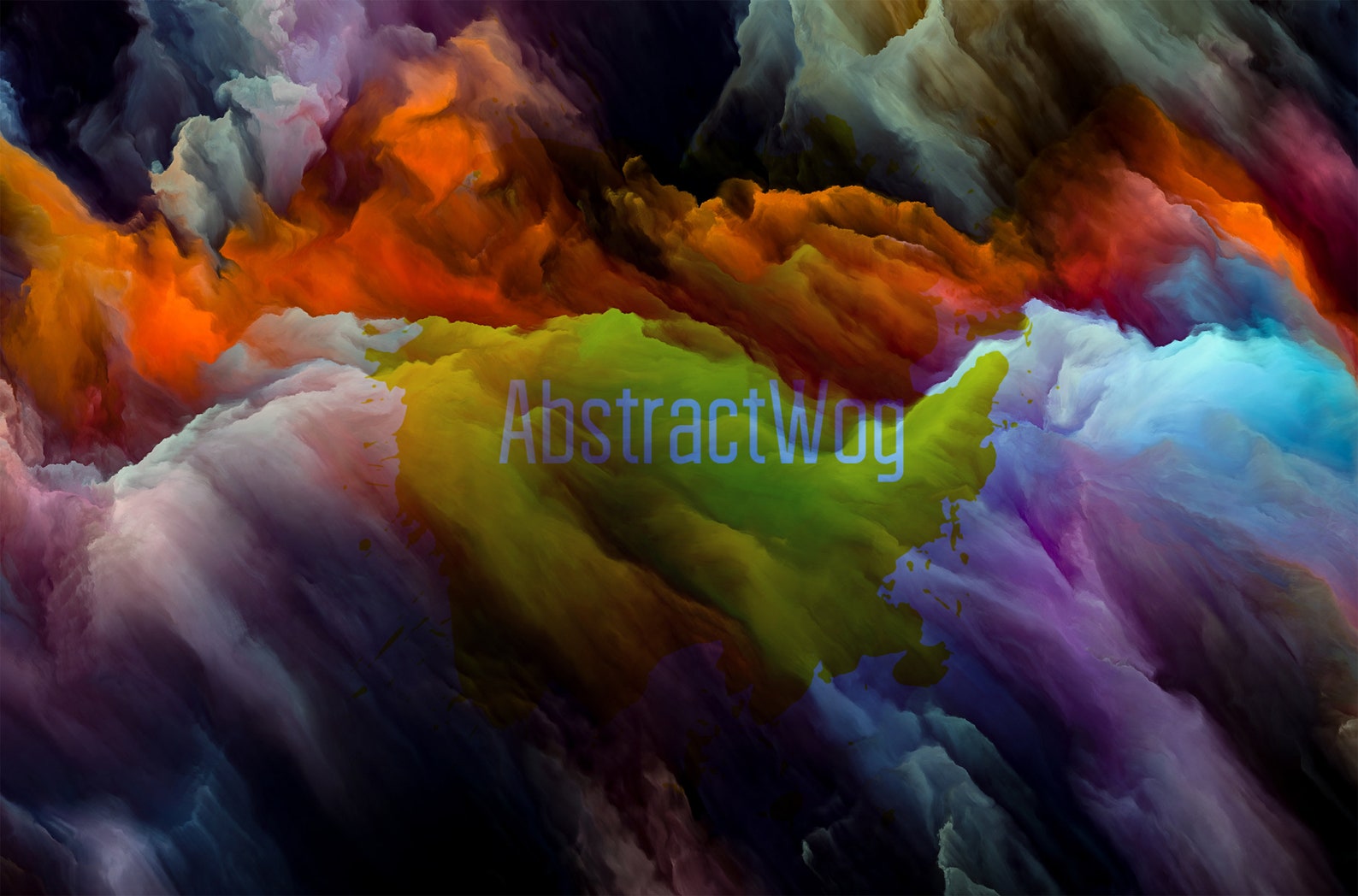 Gas Giant Atmosphere Abstract Vibrant Fog Art Misty Clouds - Etsy