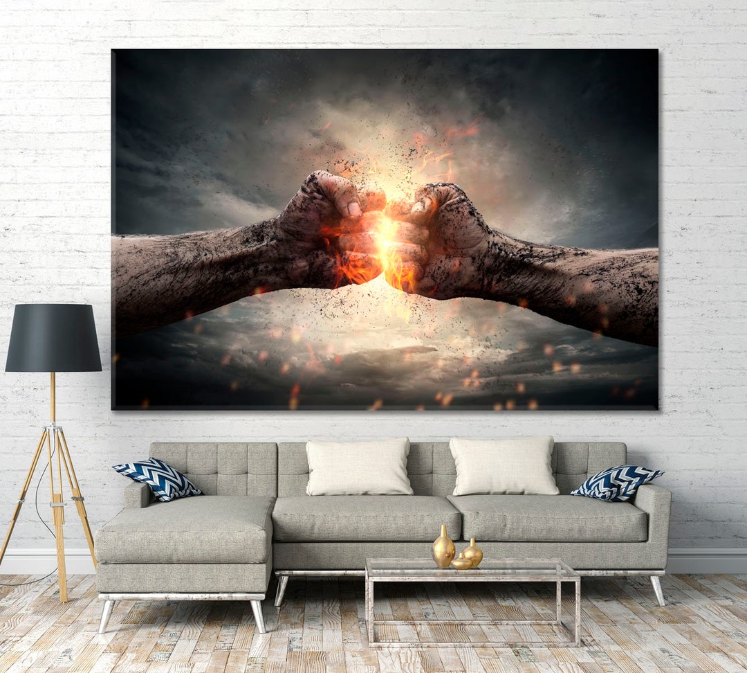 Manly Art Poster Canvas Print, Interior Wall Art, Manly Art, Extra ...
