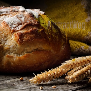 Gourmet Traditional Bread Panels, Homemade Bread Wall Art, Bakery Wall ...