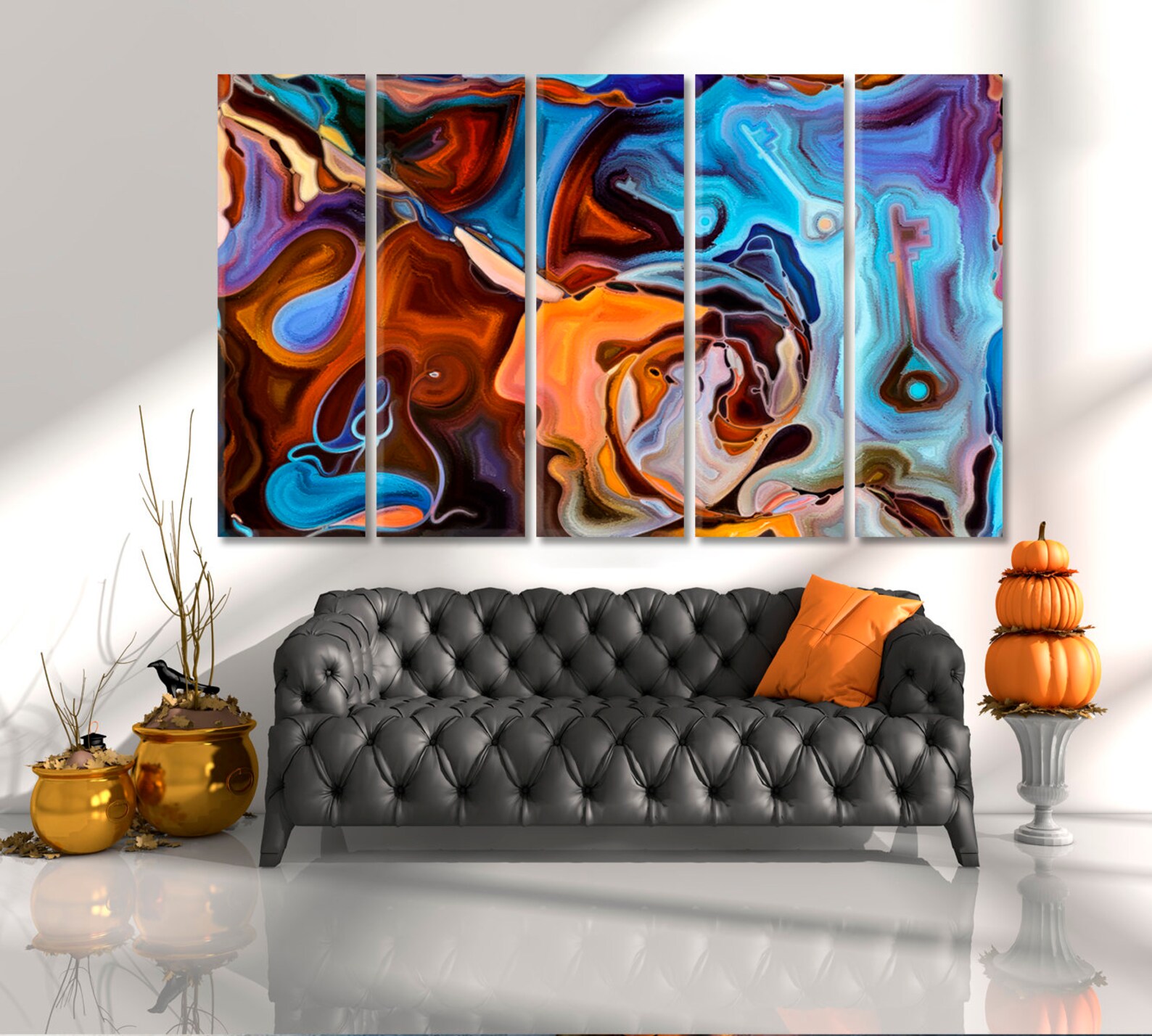Consciousness Abstract Surrealism Canvas Print Large Wall - Etsy