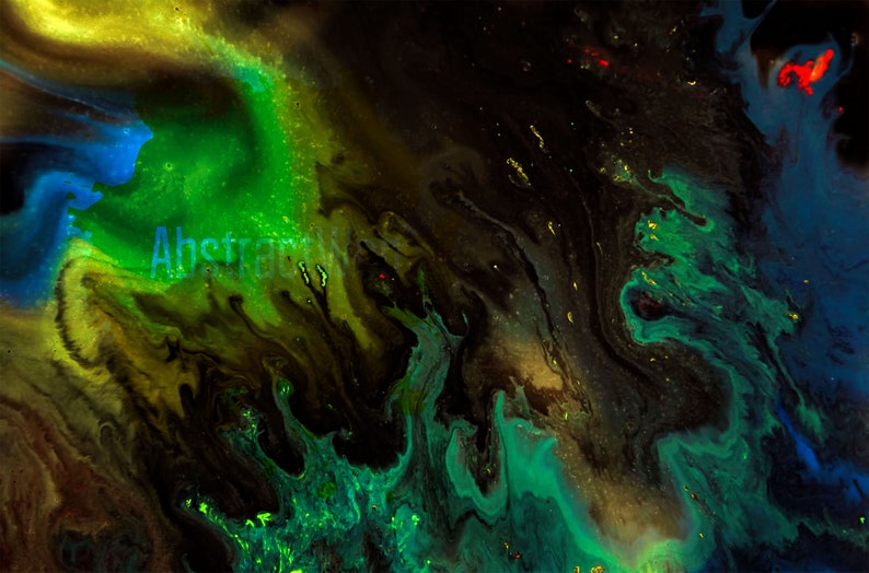 Bright Modern Abstract Large Wall Décor Canvas Print | Etsy