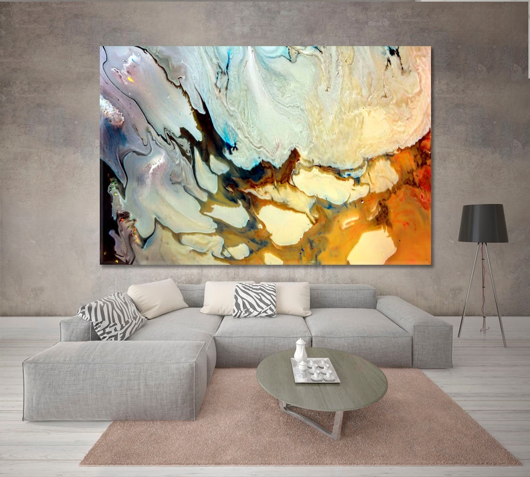 Abstract Wall Art | Marbling Wall Poster, Contemporary Art, Ink Paining ...
