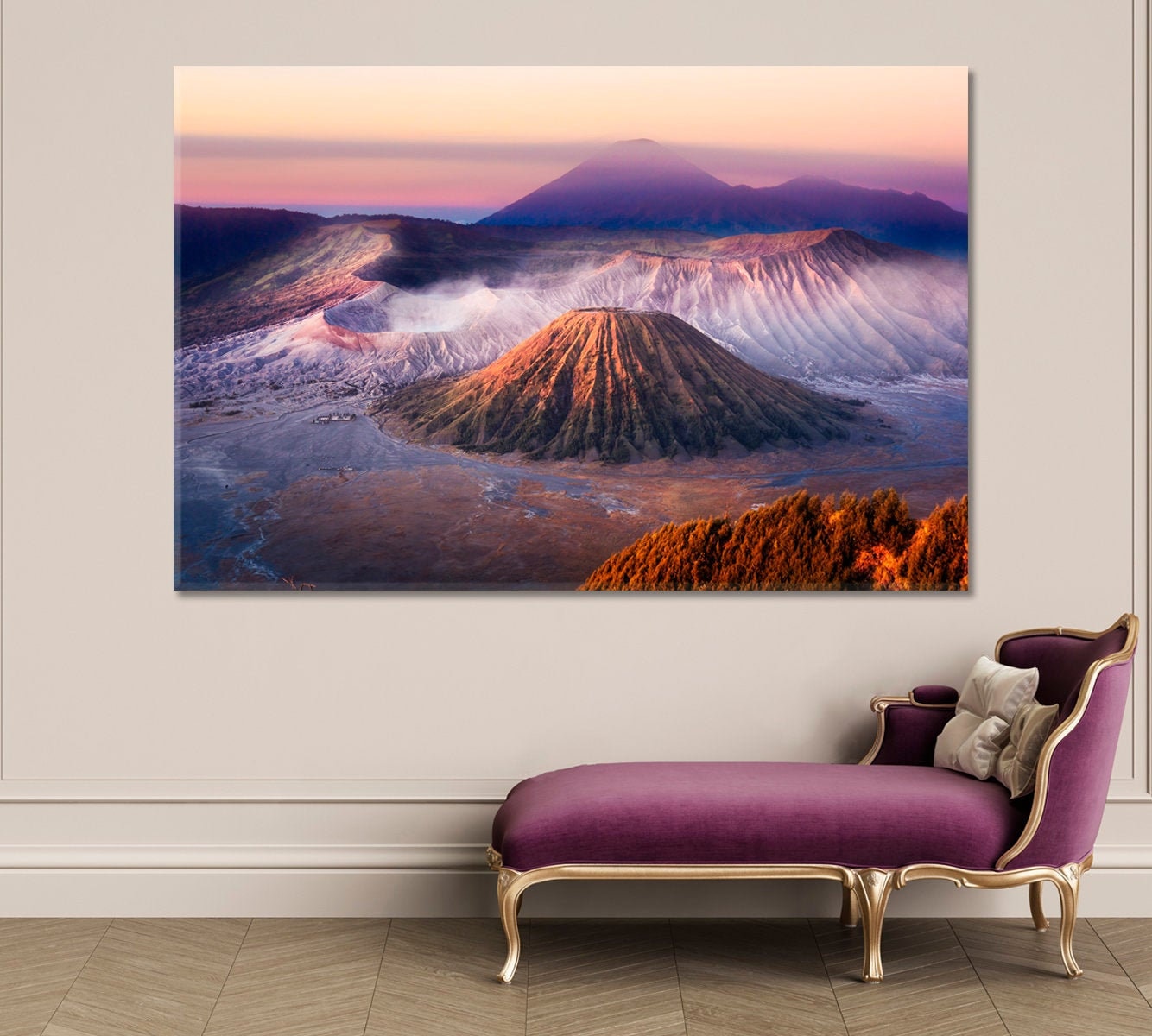 Dormant Volcano Painting