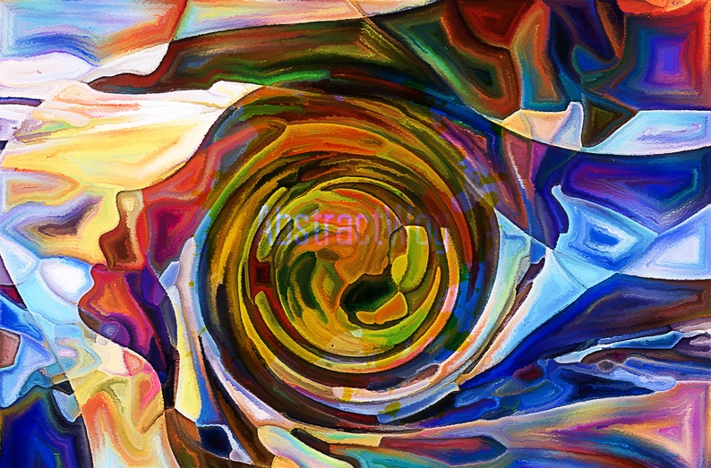 Philosophy Abstract Wall Art Decor Canvas Print Abstract - Etsy