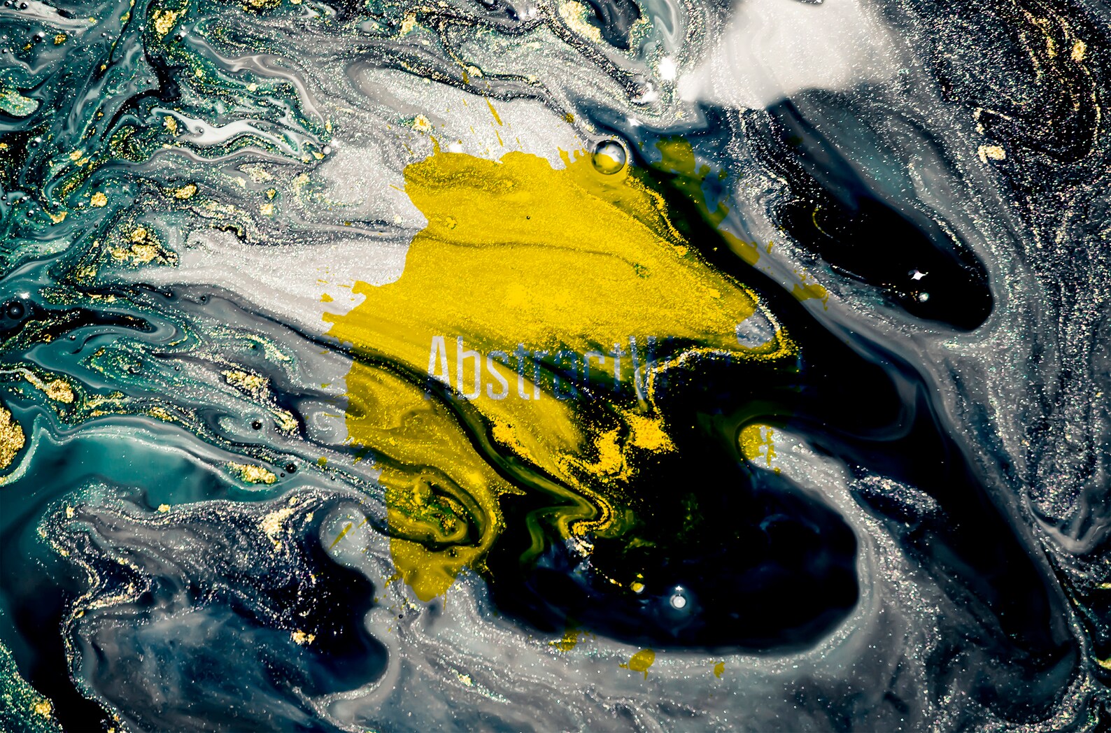 Deep Dark Ocean Abstract Art Canvas Print Vivid Colors - Etsy