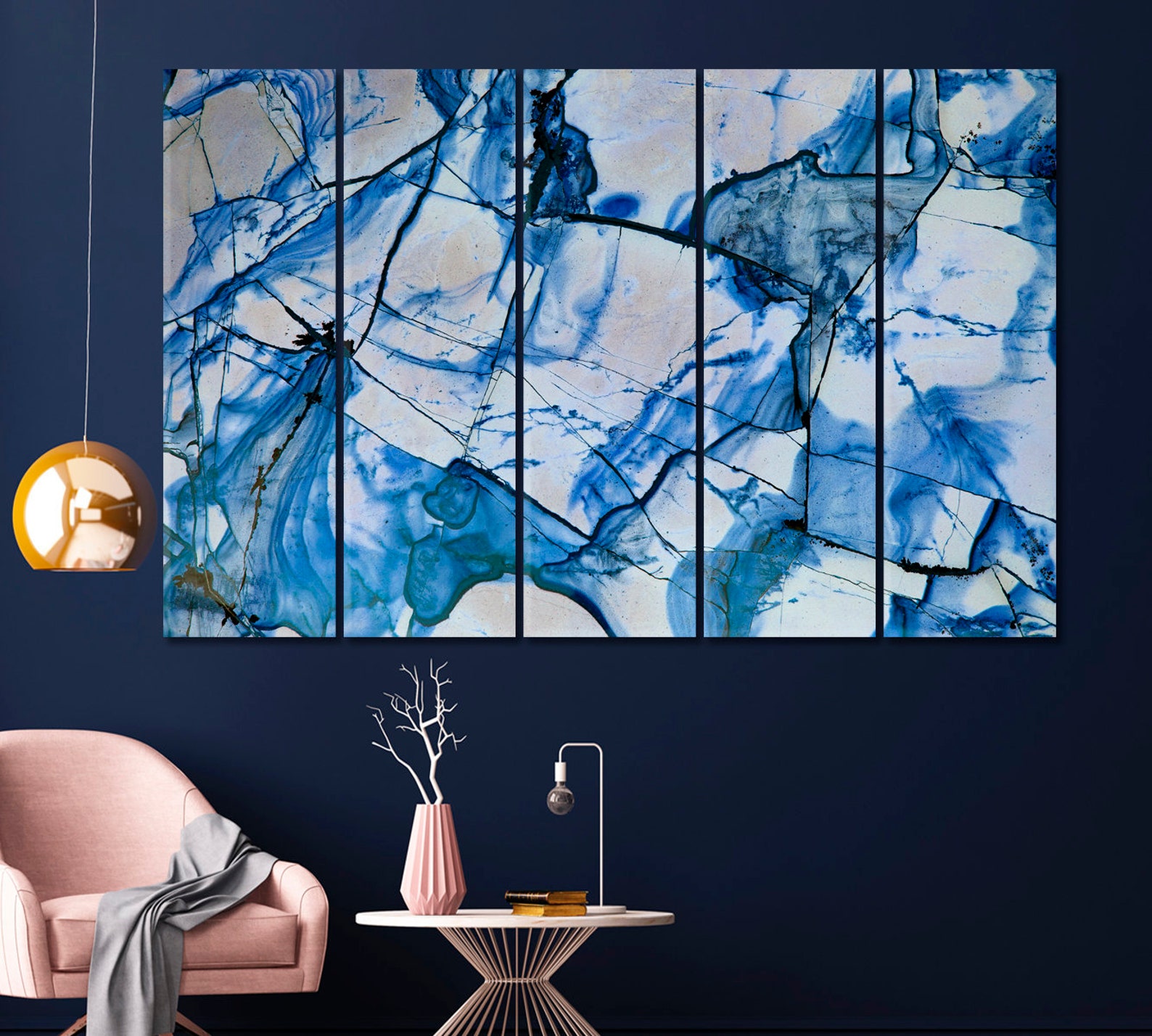 Abstract Beautiful Contemporary Art Design Canvas Print - Etsy