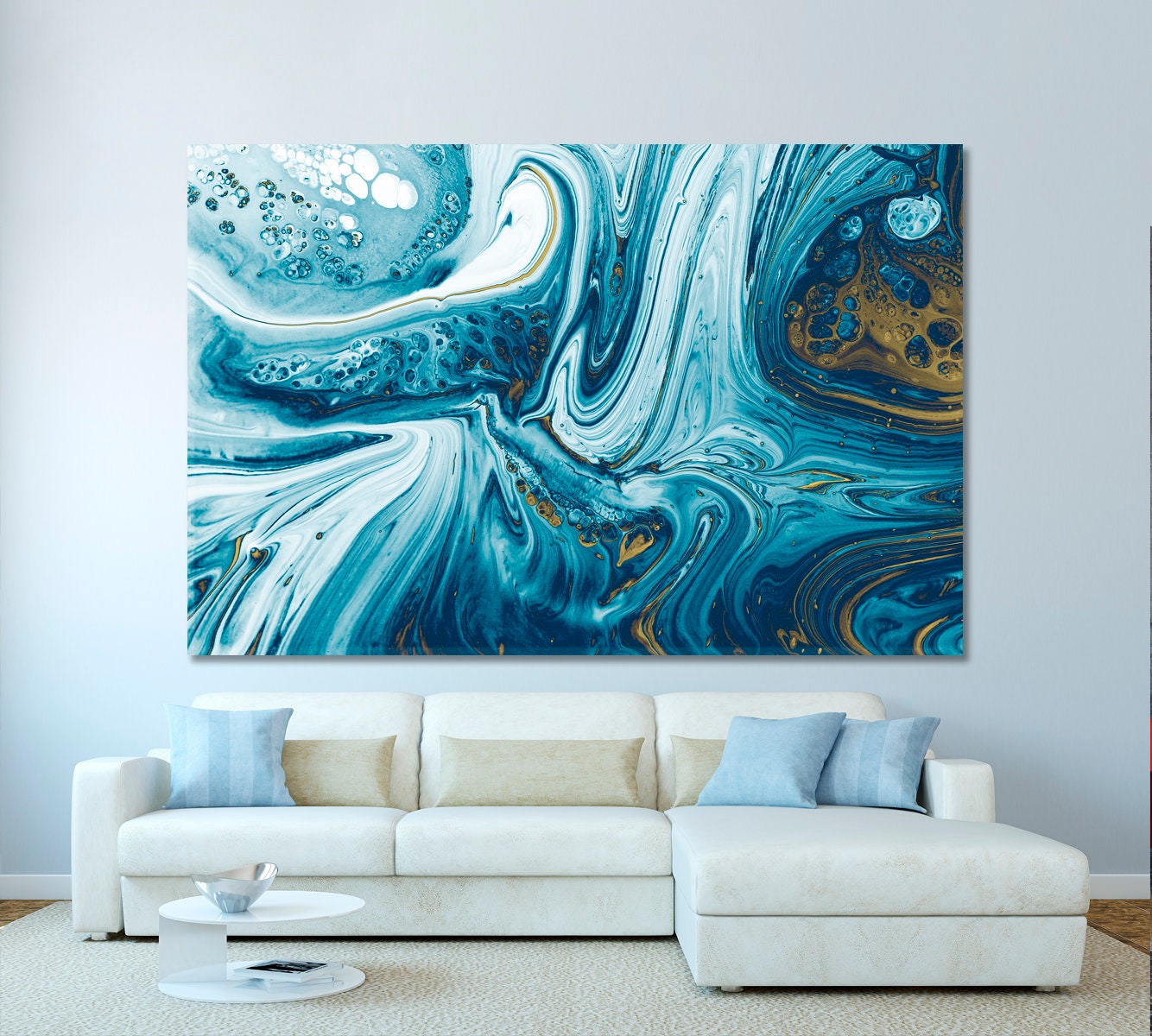 Blue Lagoon Beautiful Blue Acrylic Pour Color Liquid | Etsy UK