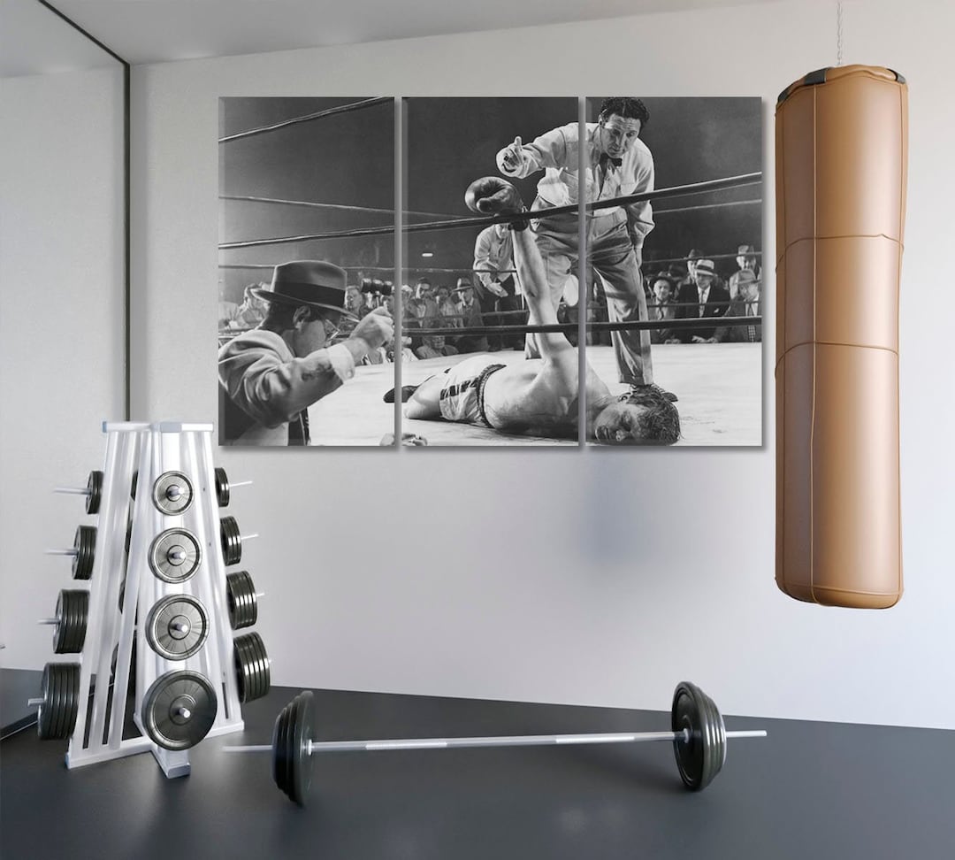 Sport Poster Print, Boxing Wall Art, Sport Canvas Print, Manly Art ...