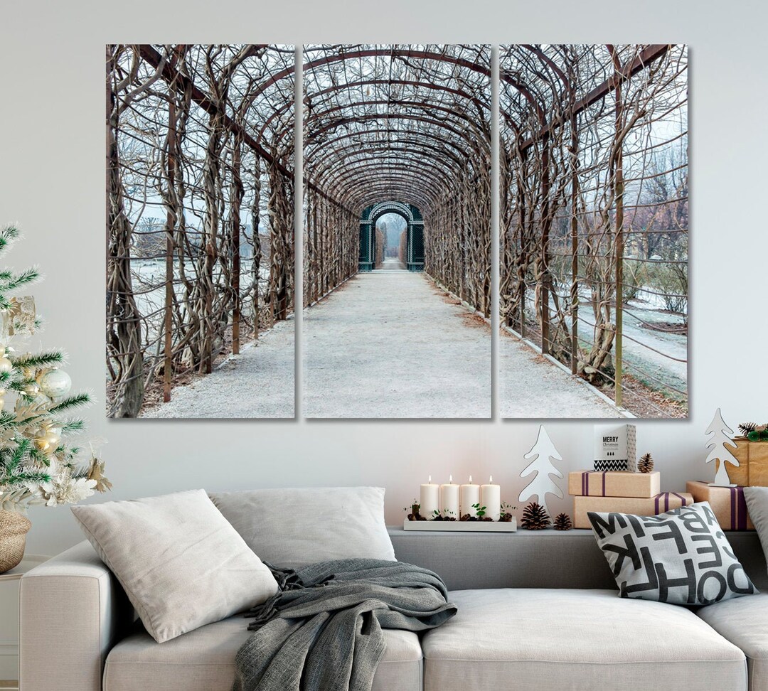 Way to Palace Garden Walkway Vienna Palace Beautiful Photo - Etsy