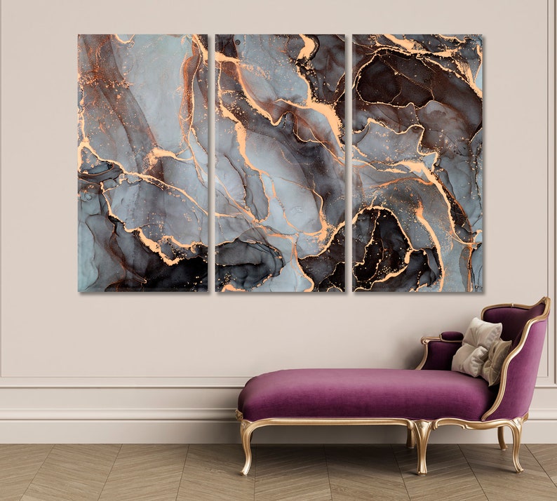 Currents Translucent Hues Abstract Canvas Print Wall Art - Etsy