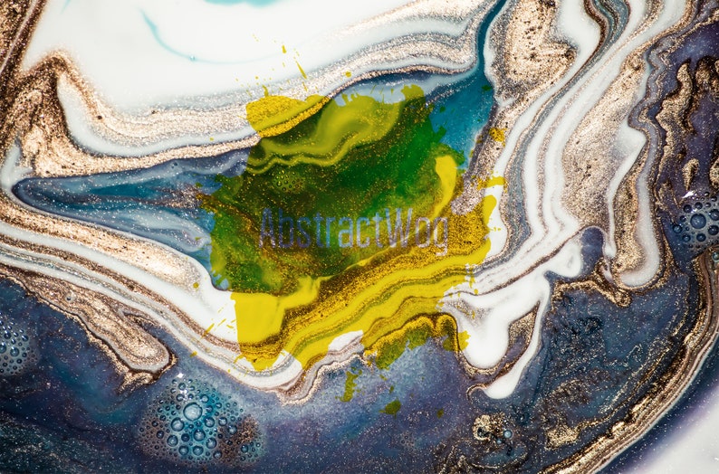 Oriental Pattern Marble Trendy Style Wall Decoration Blue | Etsy