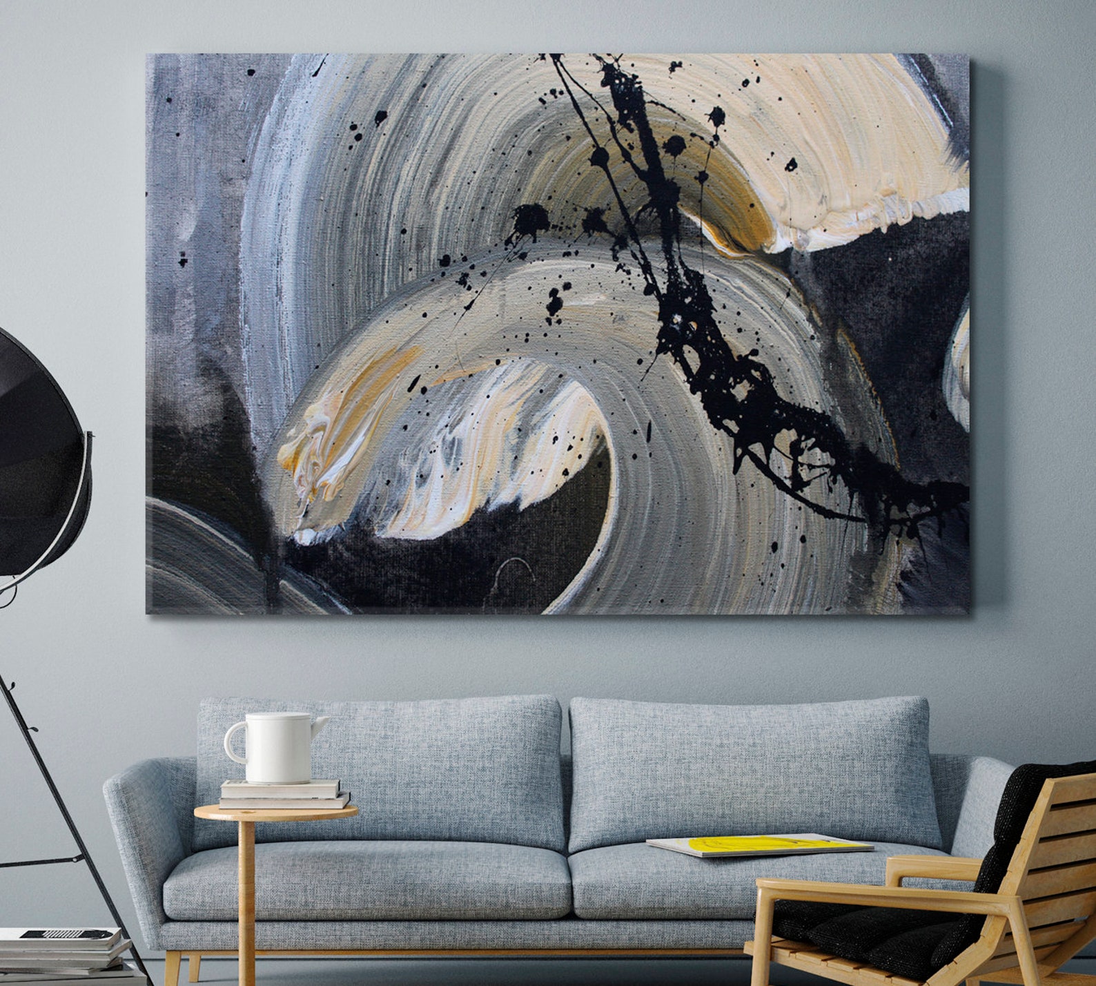 Modern Abstract Wall Art Decor Abstract Vivid Painting Print - Etsy