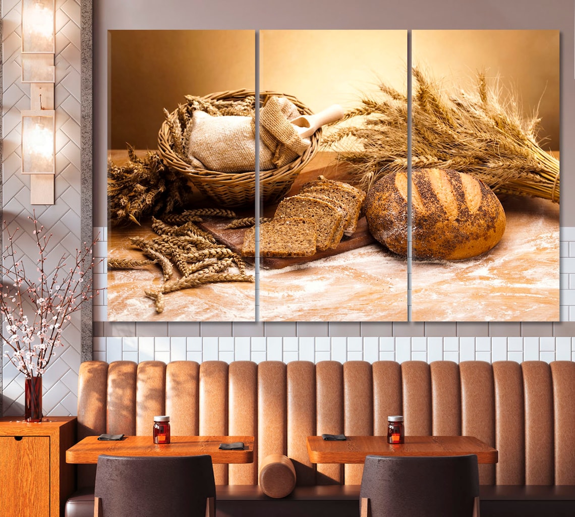 Staff of Life Traditional Bread Wall Panels Homemade Bread | Etsy