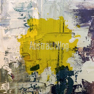 Abstract Grunge Artwork on Canvas Print, Large Wall Décor, Rough Tough ...