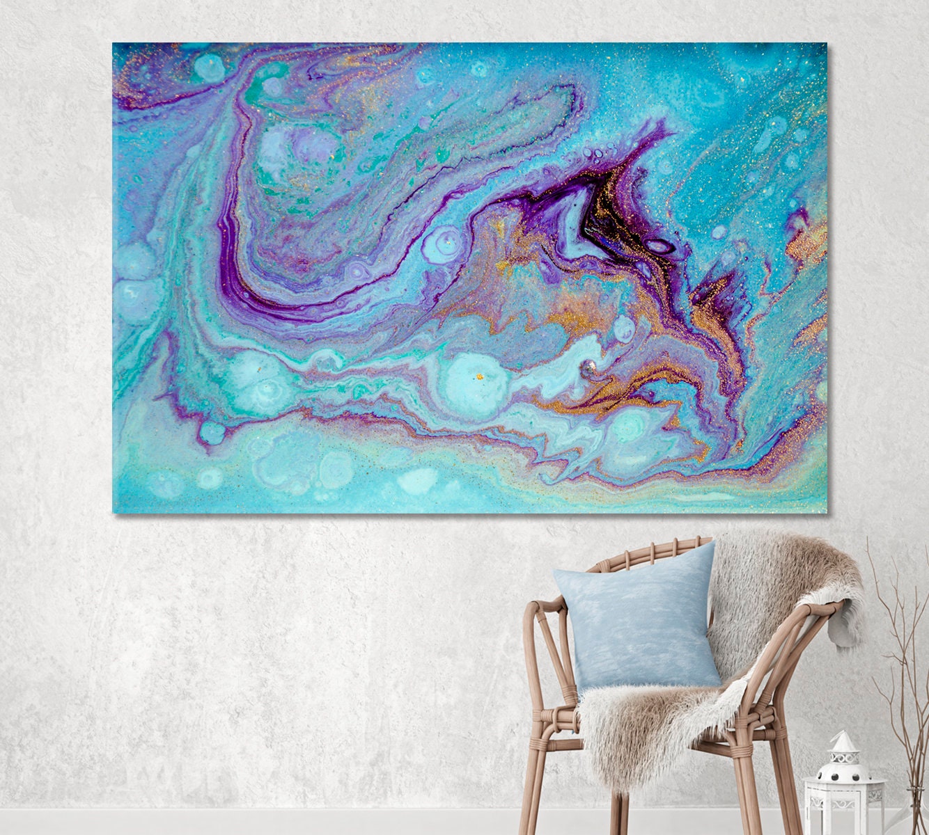 Large Marble Art, Marble Canvas Print, Beautiful Abstract Art, Modern ...