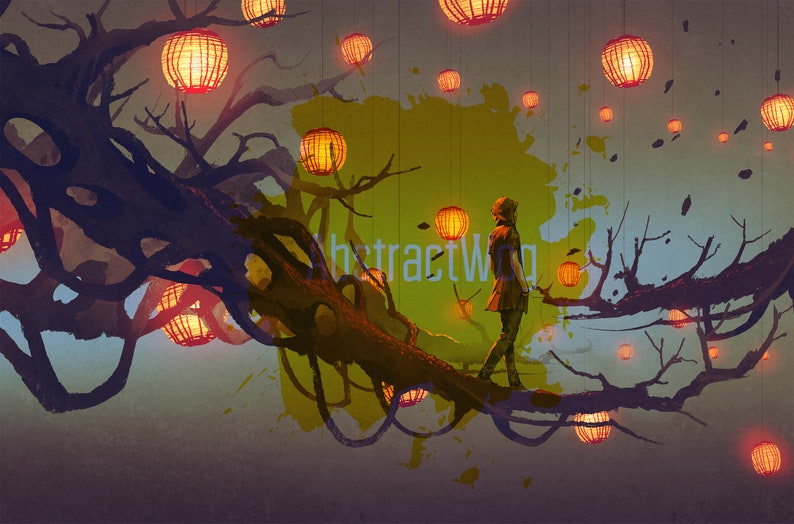 Dream Beautiful Fantasy Art Canvas Print Wall Décor Surreal - Etsy