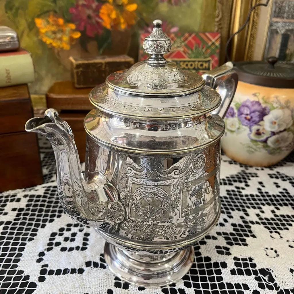 Frederick Ellis Timm 19th Century Sheffield Plate Tea and Coffee Set - Etsy