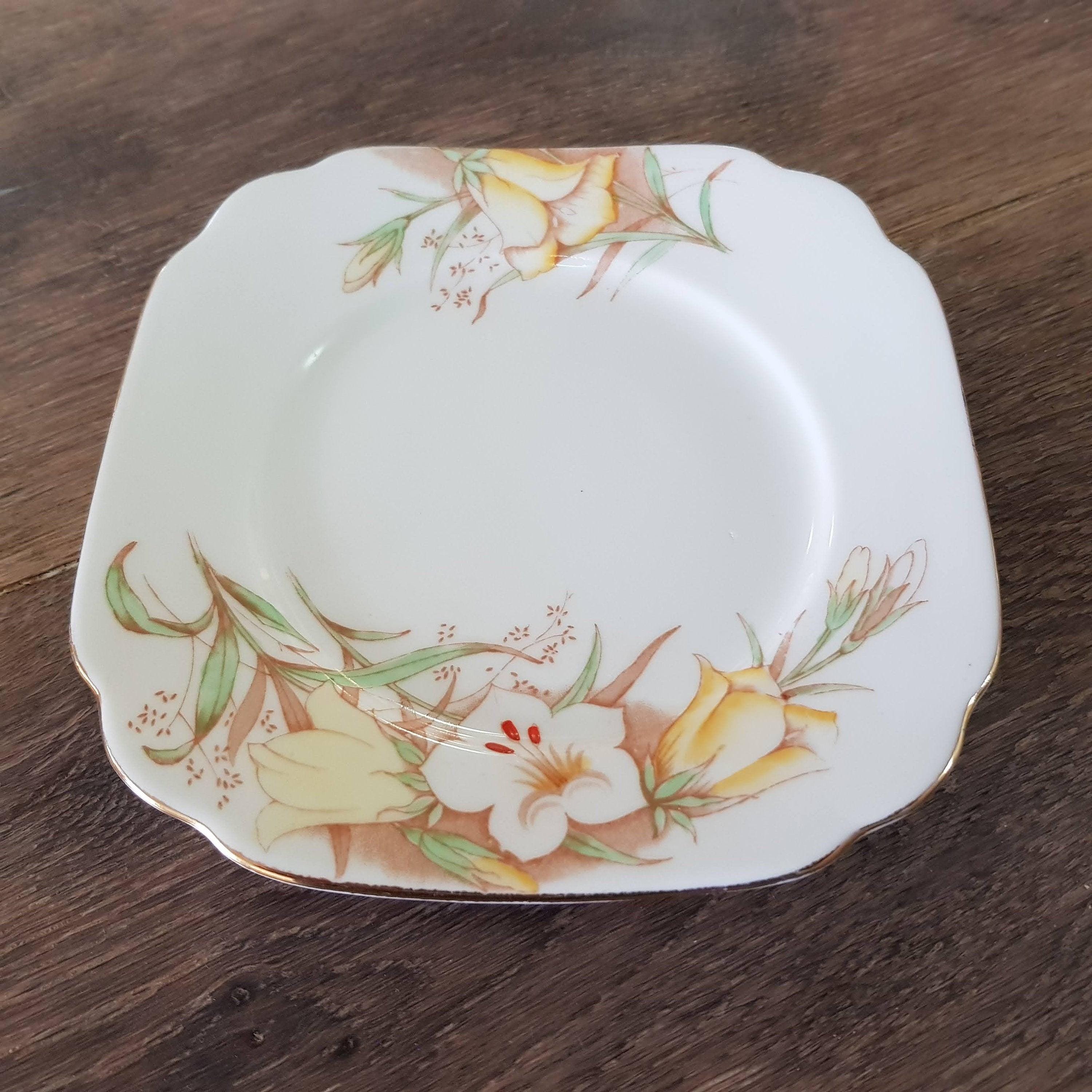 Bell Fine Bone China Tea Set With Gold Teaspoon - Etsy