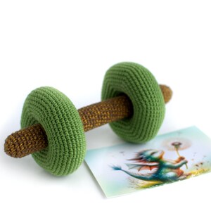 PATTERN Crochet Strength Set: Kettlebell, Dumbbell & Barbell PDF, Baby ...