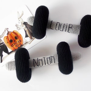 PATTERN Crochet Barbell, Weight Lifting, Fitness With Mom, Children's ...