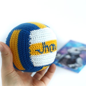 Crochet Volleyball Pattern: Amigurumi Sport Toy (PDF Pattern) - Etsy