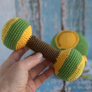 PATTERN Crochet Strength Set: Kettlebell, Dumbbell & Barbell PDF, Baby ...