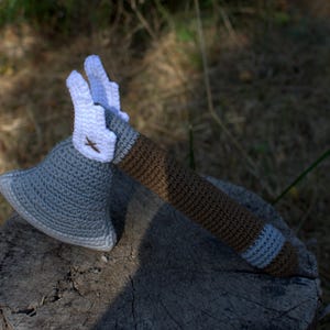 PATTERN Crochet Axe, Viking Cosplay Accessory, Amigurumi Axe Pattern ...