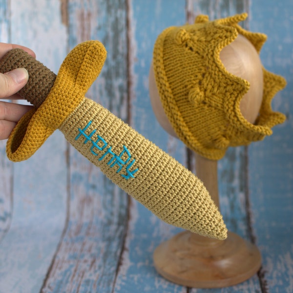 Knitted Sword - Etsy