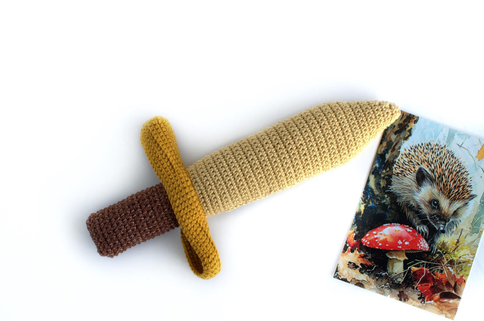 PATTERN Wooden SWORD Crochet, Amigurumi Toy Sword Kids, Handmade Play ...