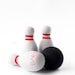 Personalized Bowling Pin Set 4 Pcs Baby Bowling Rattle Play Pretend ...
