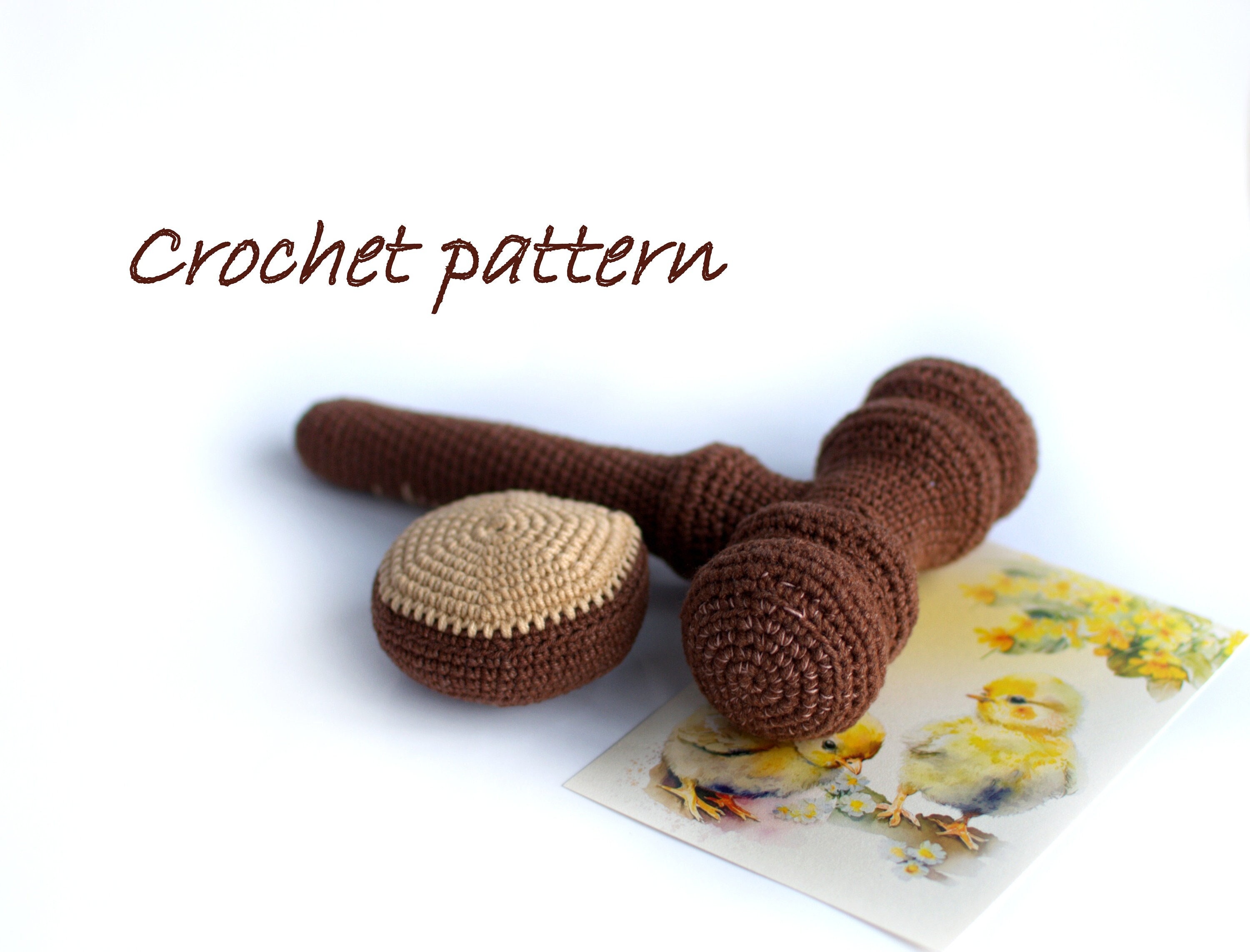 Crochet Gavel Pattern: Amigurumi Judge Hammer Toy (PDF Pattern) - Etsy