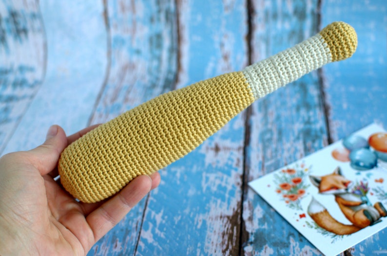 Crochet Baseball Bat PATTERN: Easy DIY Sports Toy (PDF Pattern) - Etsy